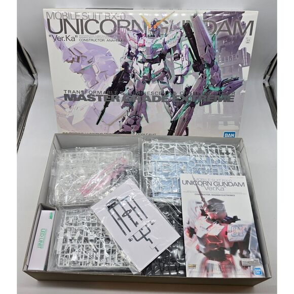 Bandai Namco | Toys | Bandai Mgex Rx Unicorn Verka Model Kit 100 Nwt ...